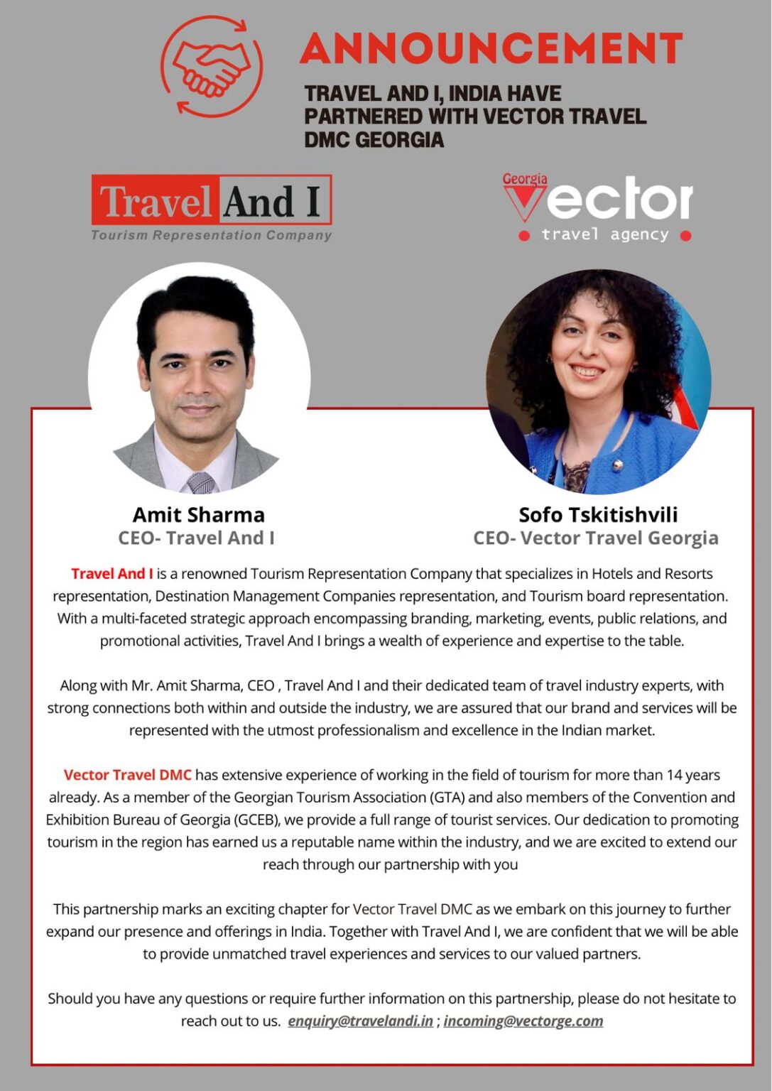 TravelandI – Tourism Representation Company